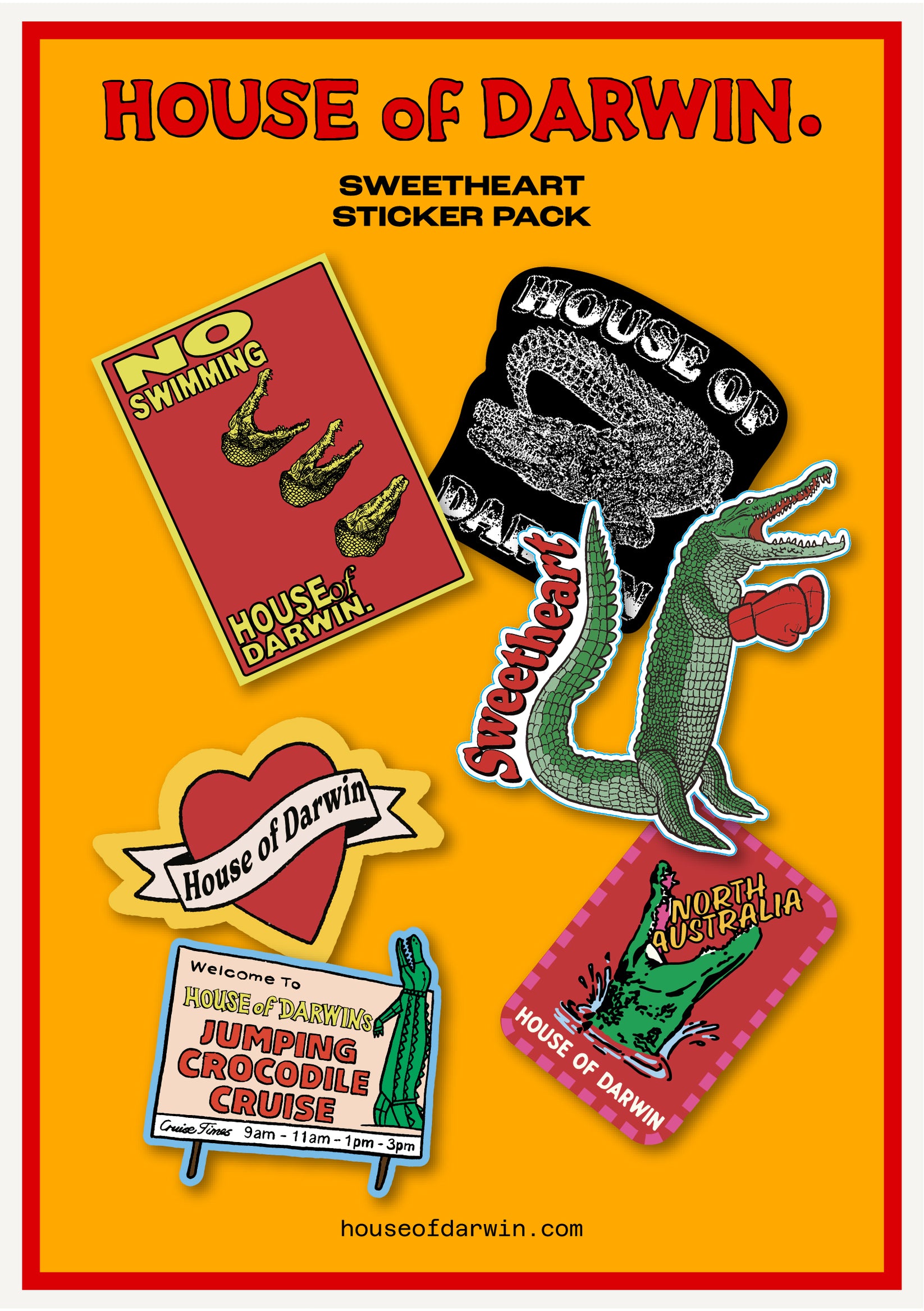 Sticker Pack • House of Darwin