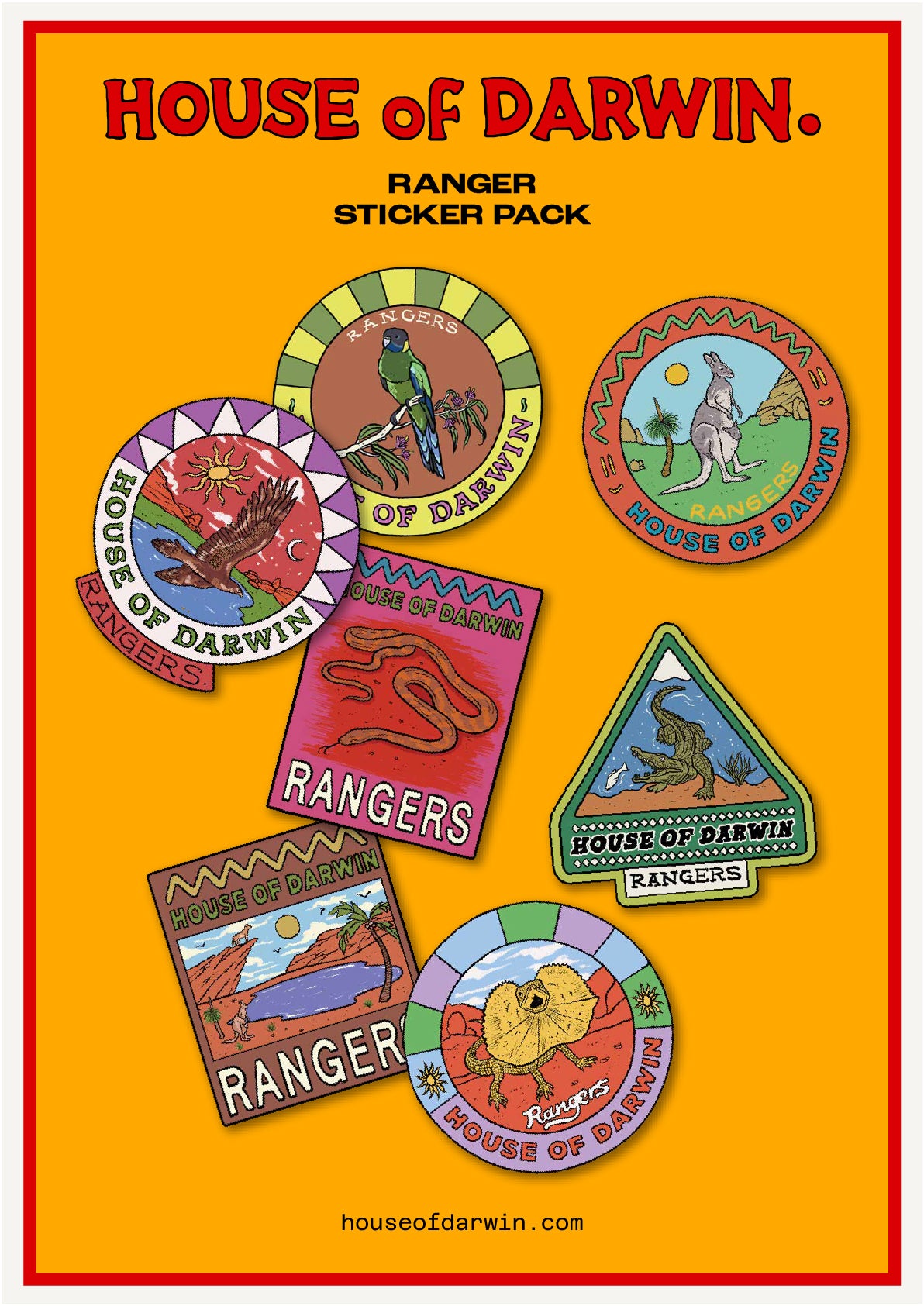 Sticker Pack • House of Darwin