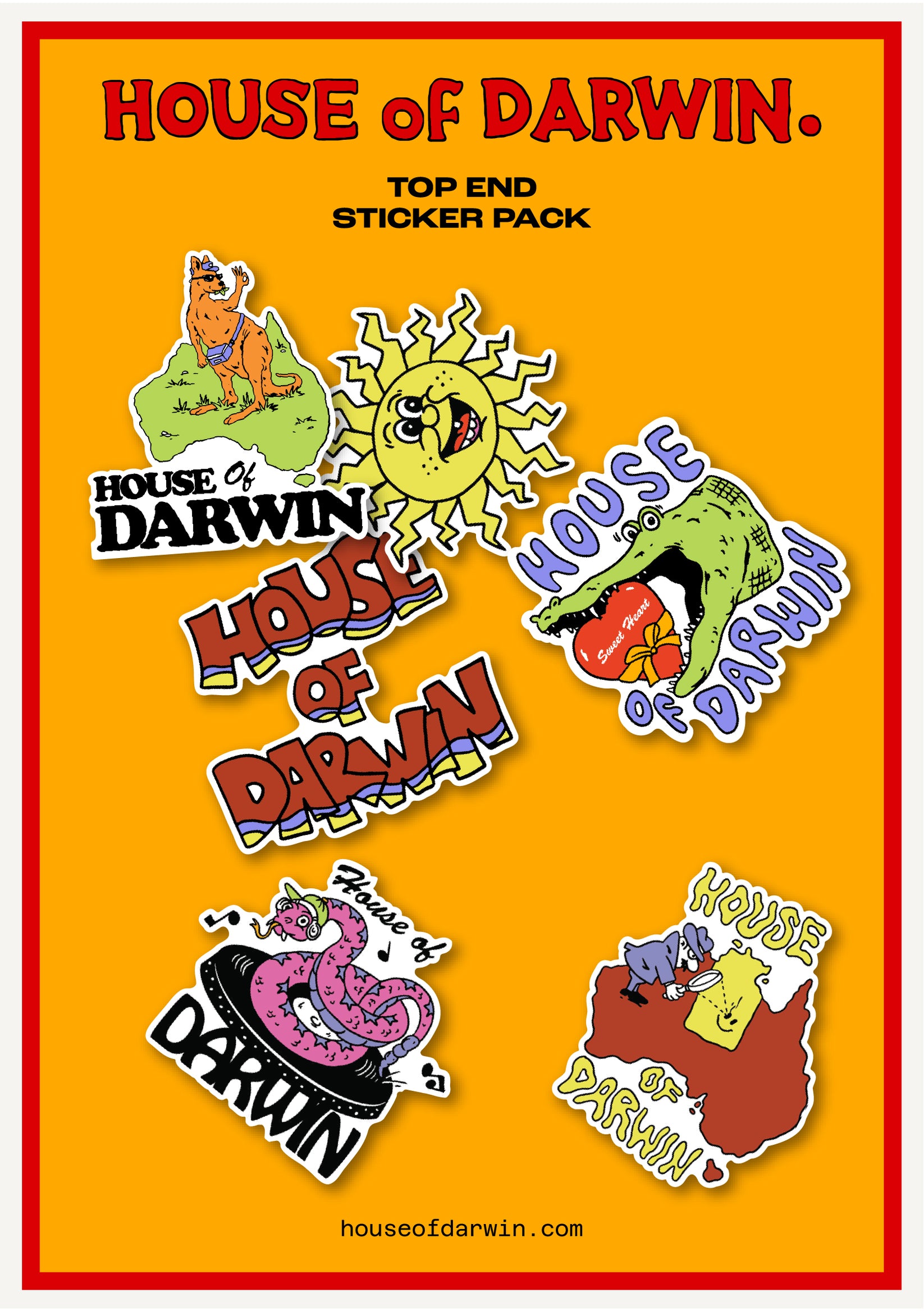 Sticker Pack • House of Darwin