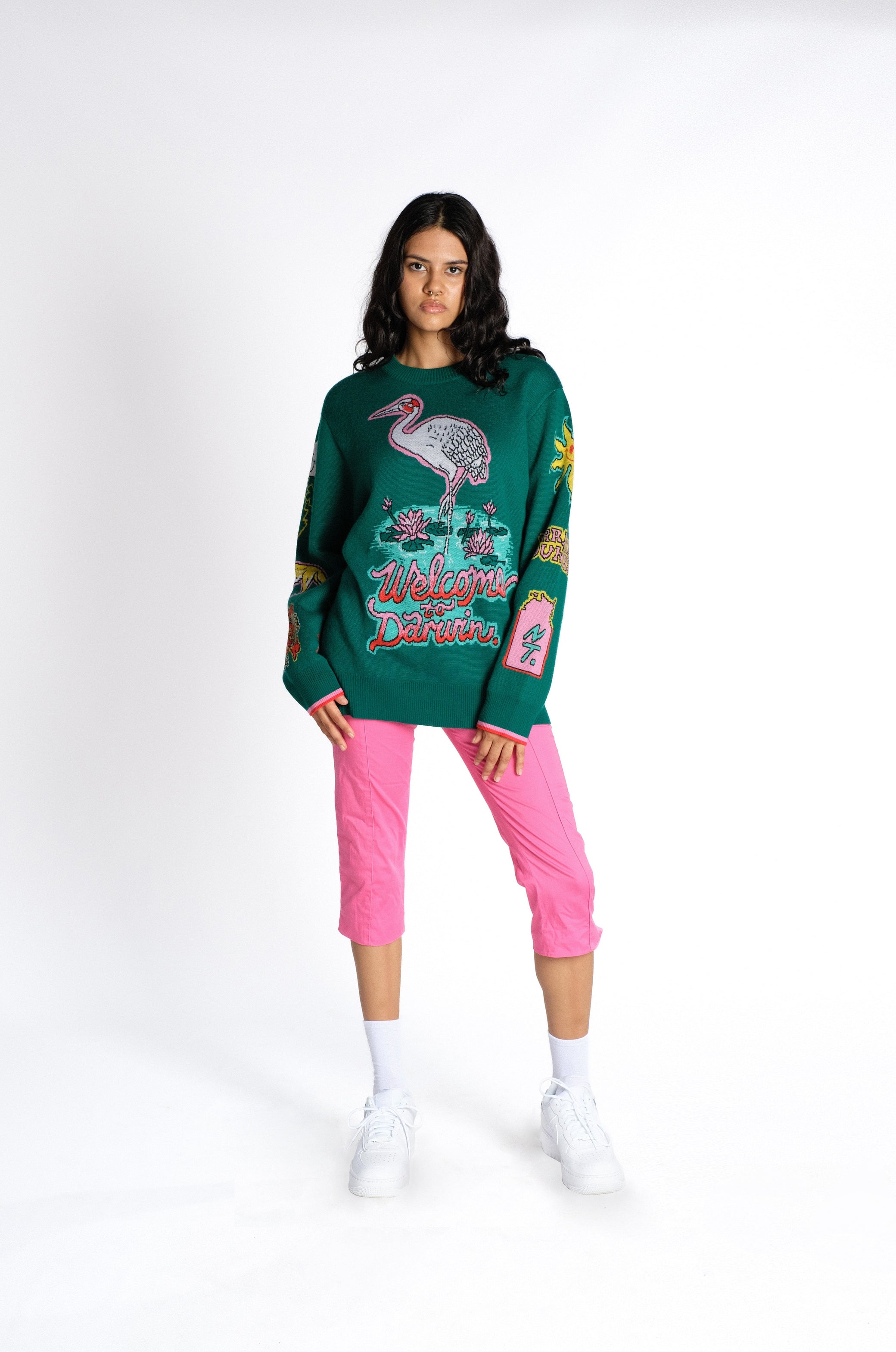 WAH WAH x HOD Jumper - "Welcome to Darwin" • House of Darwin