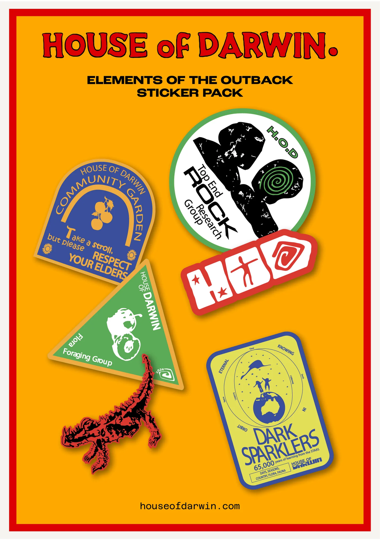 Sticker Pack • House of Darwin